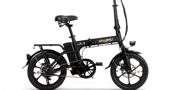 Skyjet Nitro 16 250W 36V8Ah 25 Km/h Siyah